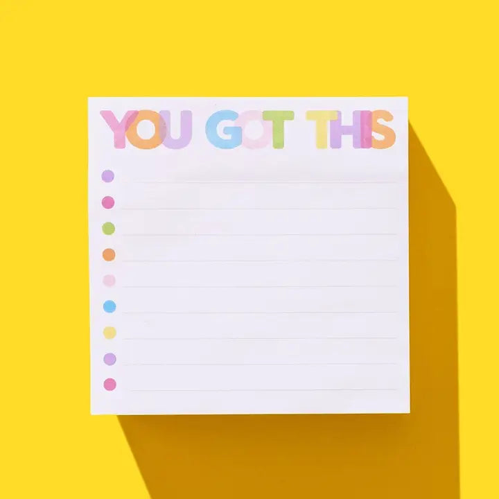 You Got This Sticky Notes – Sisters Boutique & Gifts, Inc.