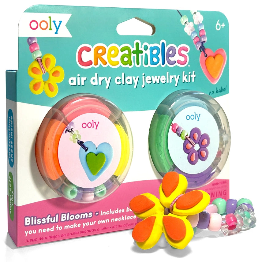 Blissful Bloom Creatibles Air Dry Clay Jewelry Kit – Sisters Boutique ...